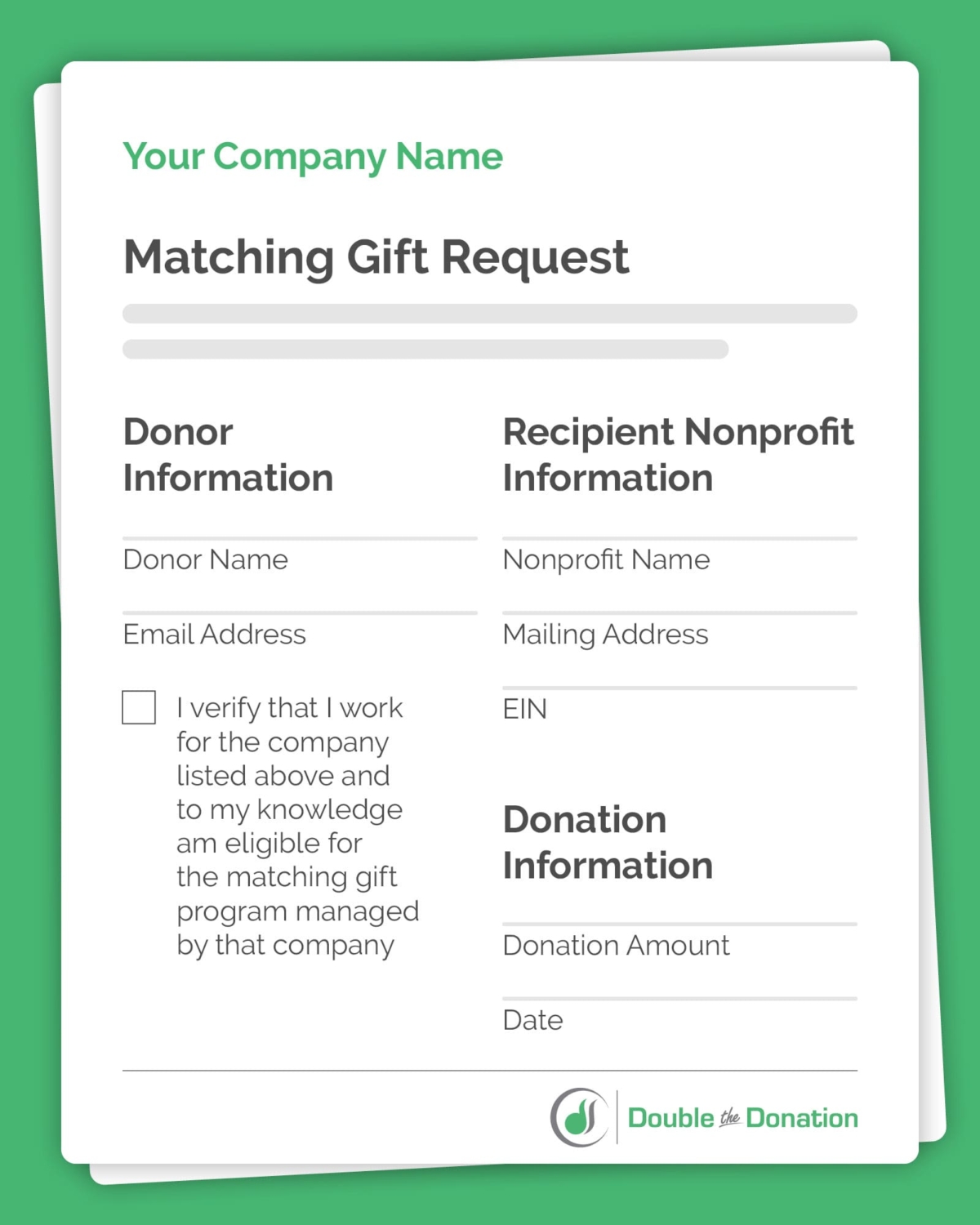 How to Use Matching Gift Forms 101: A Nonprofit Guide - Getting Attention